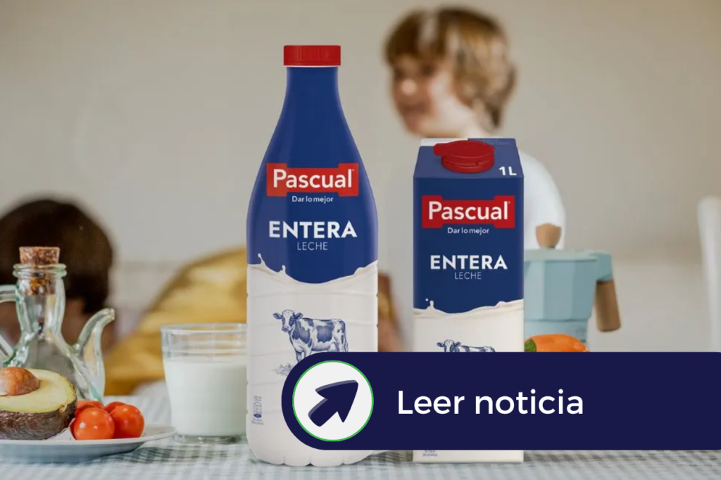 Leche Pascual estrena 'look': así es su nuevo packaging