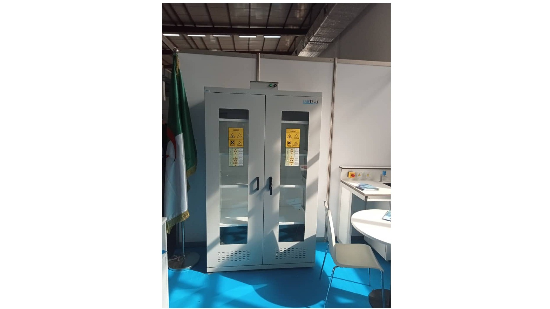 Ventilated safety cabinet for chemical storage – Maghreb Pharma Expo
