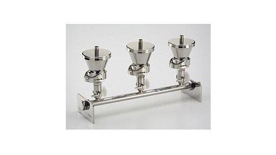 Combisart stainless steel 3-position ramp with funnel 500ml – Sartorius ...