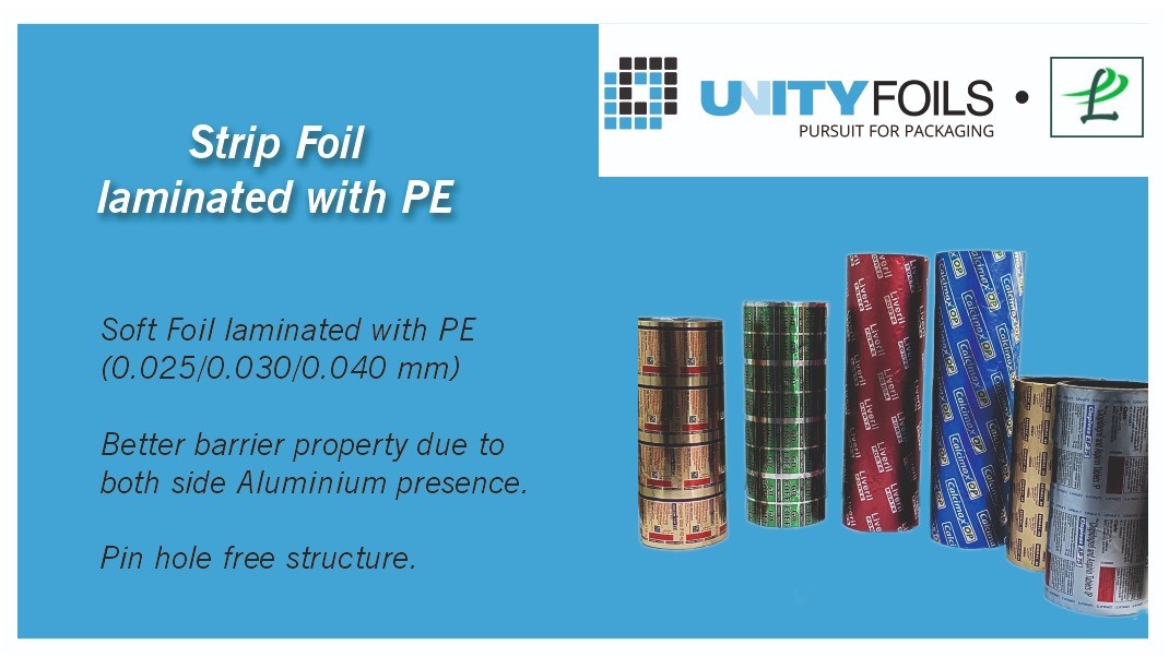 Soft Aluminium Foil Laminated with PE – Maghreb Pharma Expo