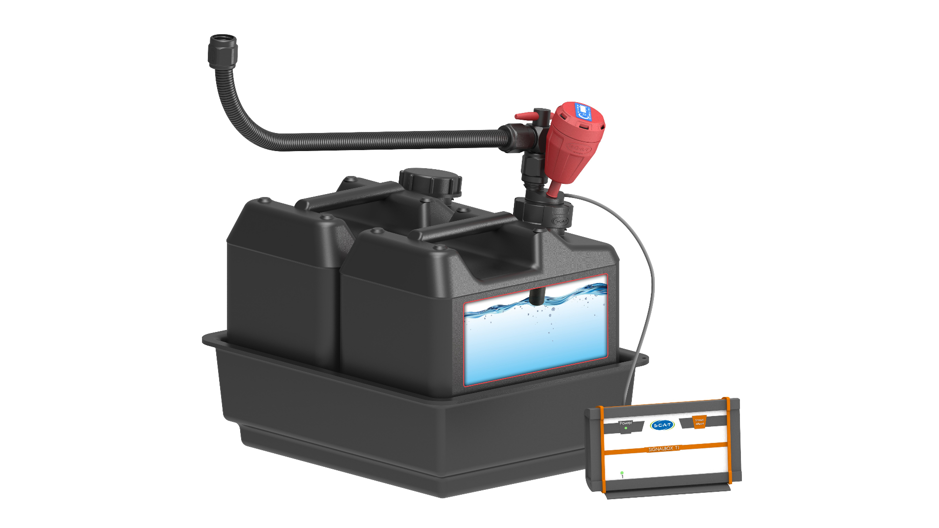 SCAT – 10 L Waste Collection Canisters with Automatic Fill-Level Alarm ...