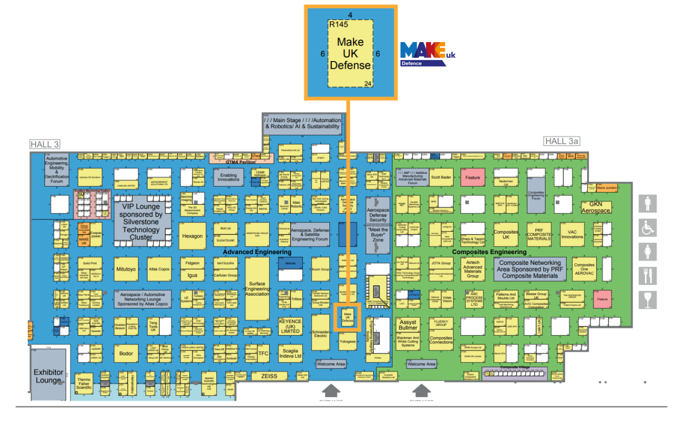 Join the Make UK Defence Pavilion