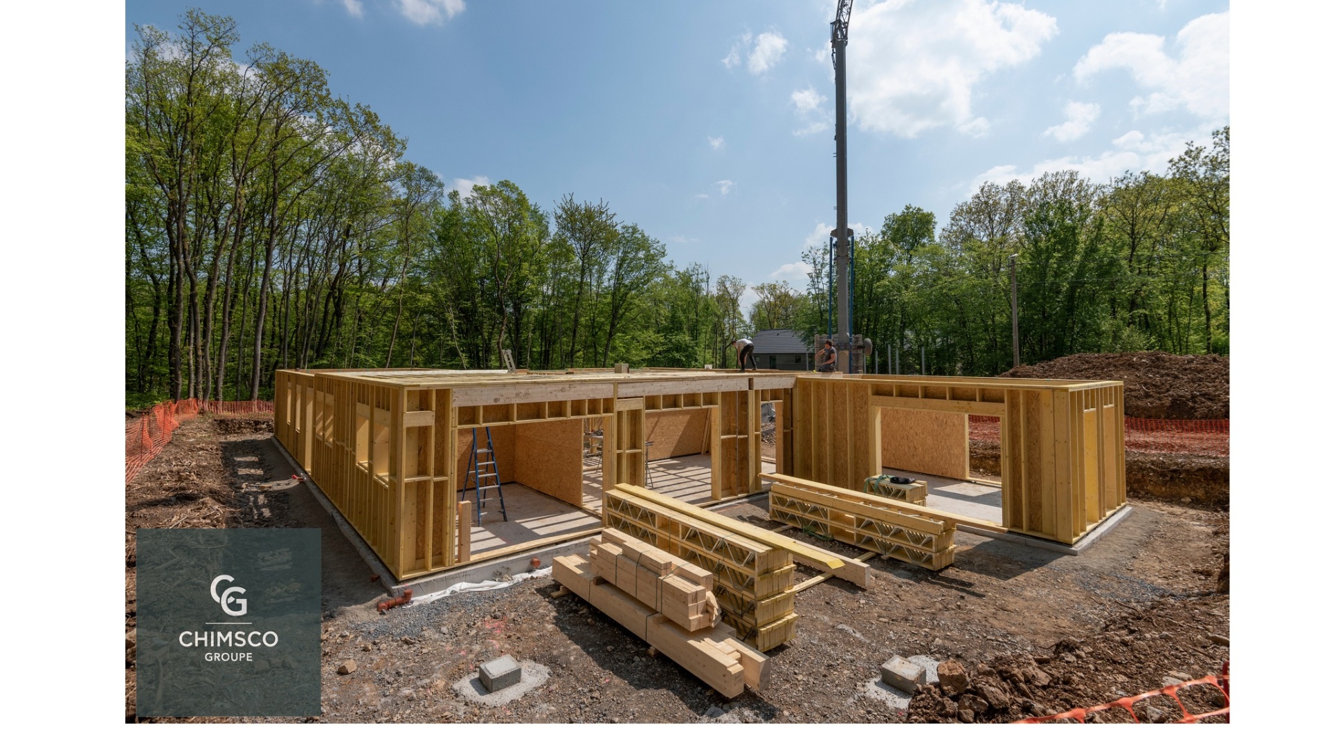 Maison unifamiliale en ossature bois – Bois et Habitat