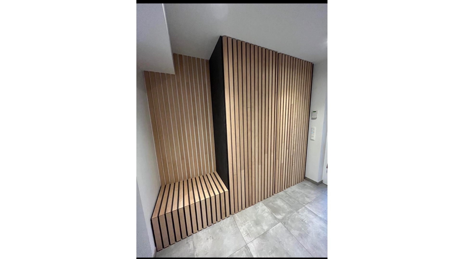 Placard sur mesure en chêne – Bois et Habitat