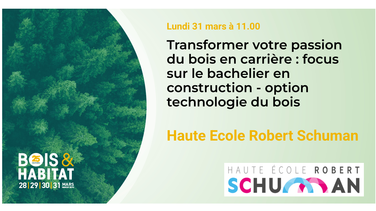 Conférence sur le Bachelier construction bois le 31 mars 2025 – Bois et Habitat