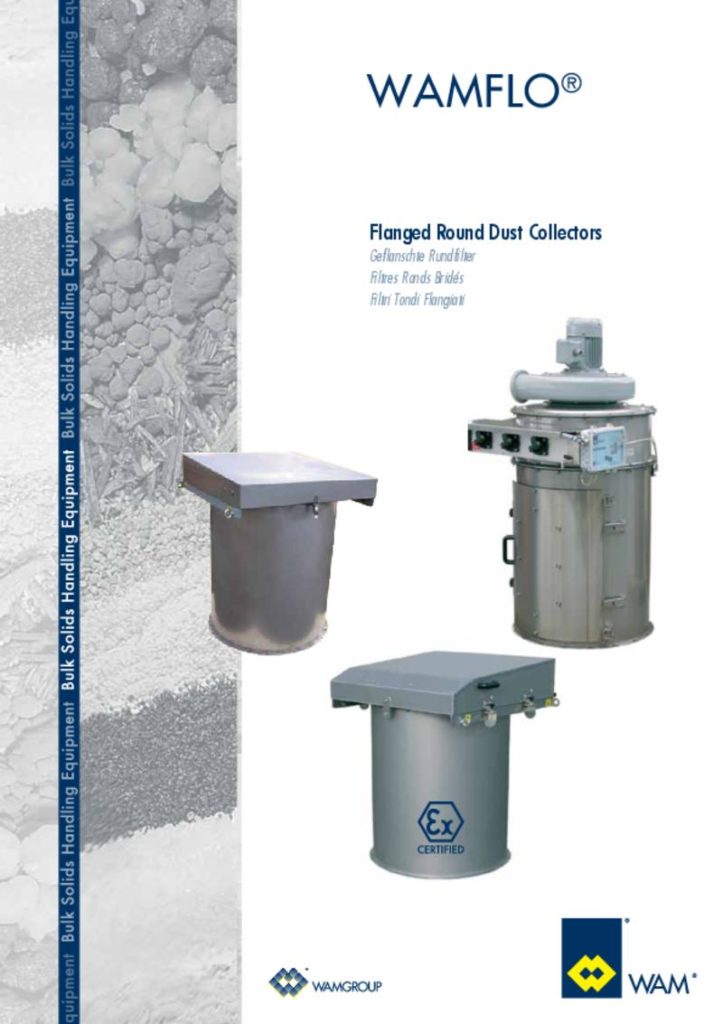 Geflanschte Rundfilter – WAMFLO – SOLIDS Zurich