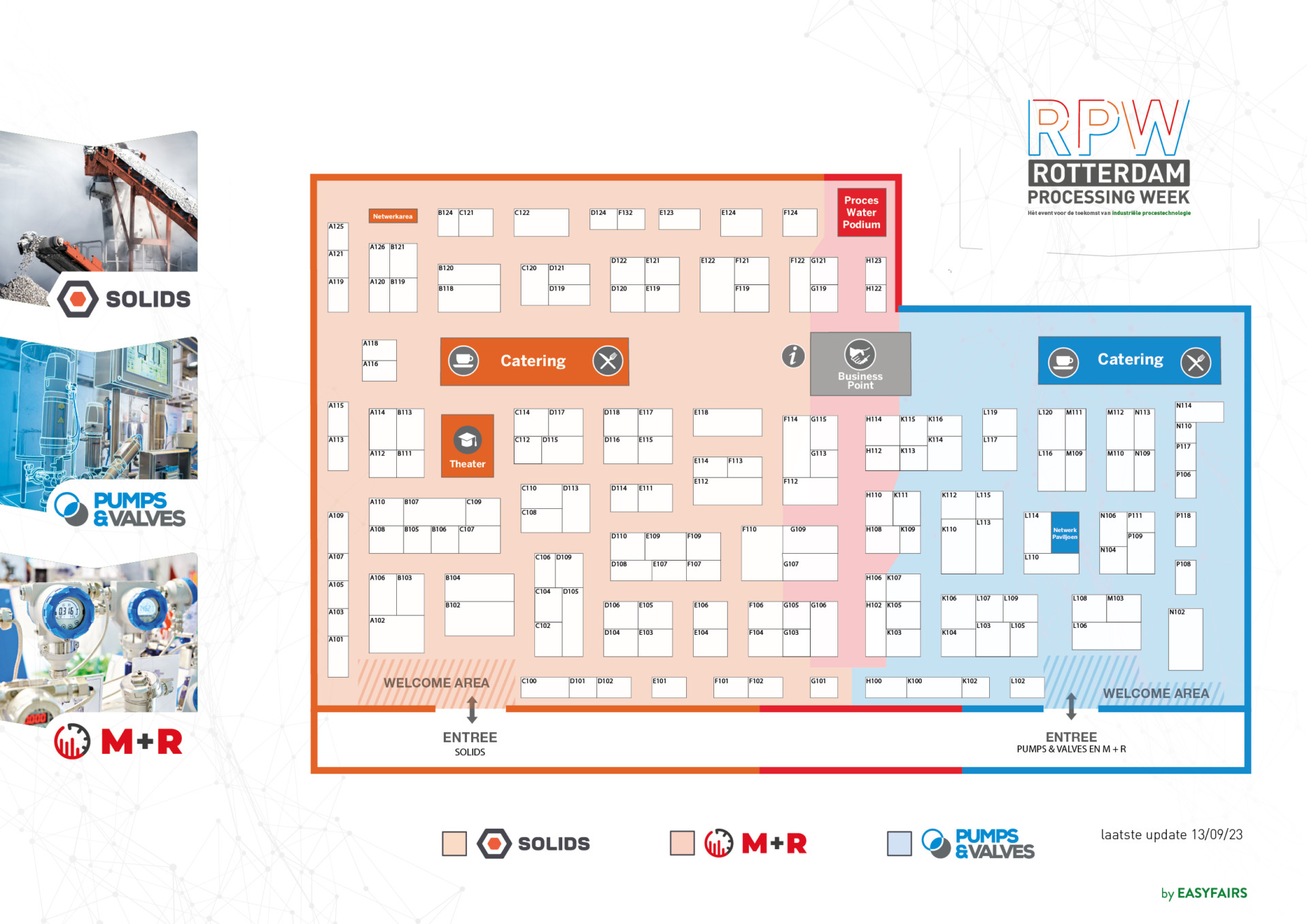 Plattegrond Rotterdam Processing Week | 4 & 5 oktober 2023