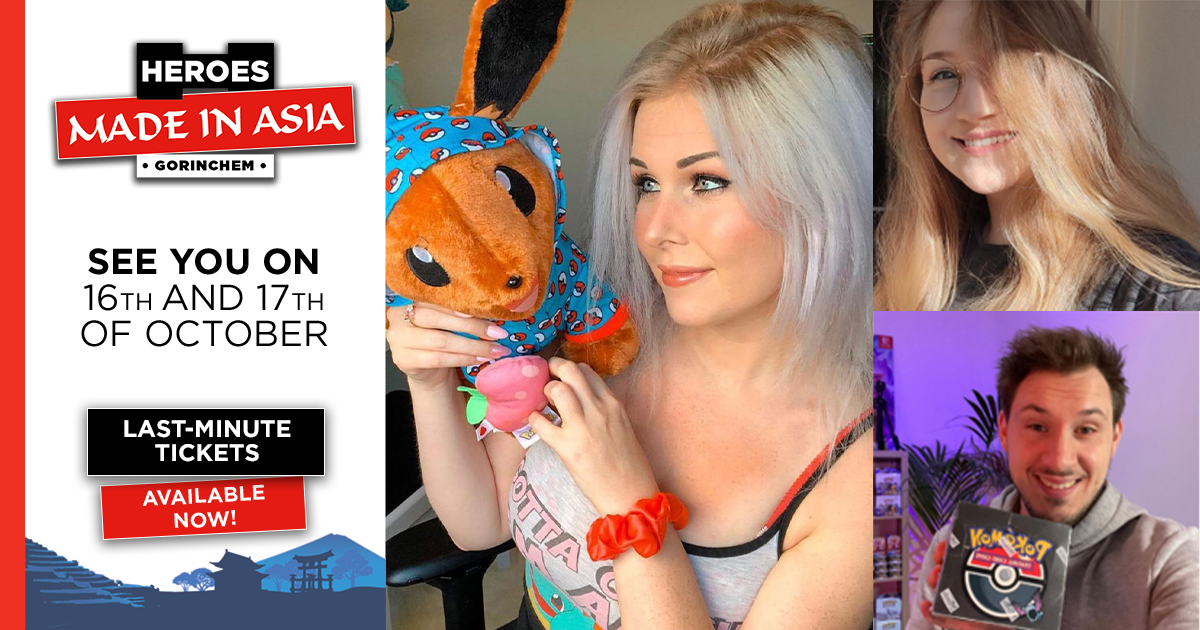 Deze Twitch streamers kan je op Heroes Made in Asia vinden!
