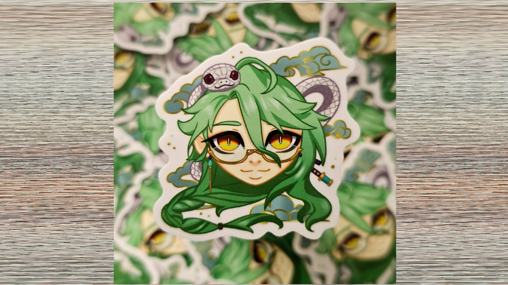 Baizhu sticker | Genshin Impact - Heroes Made in Asia NL