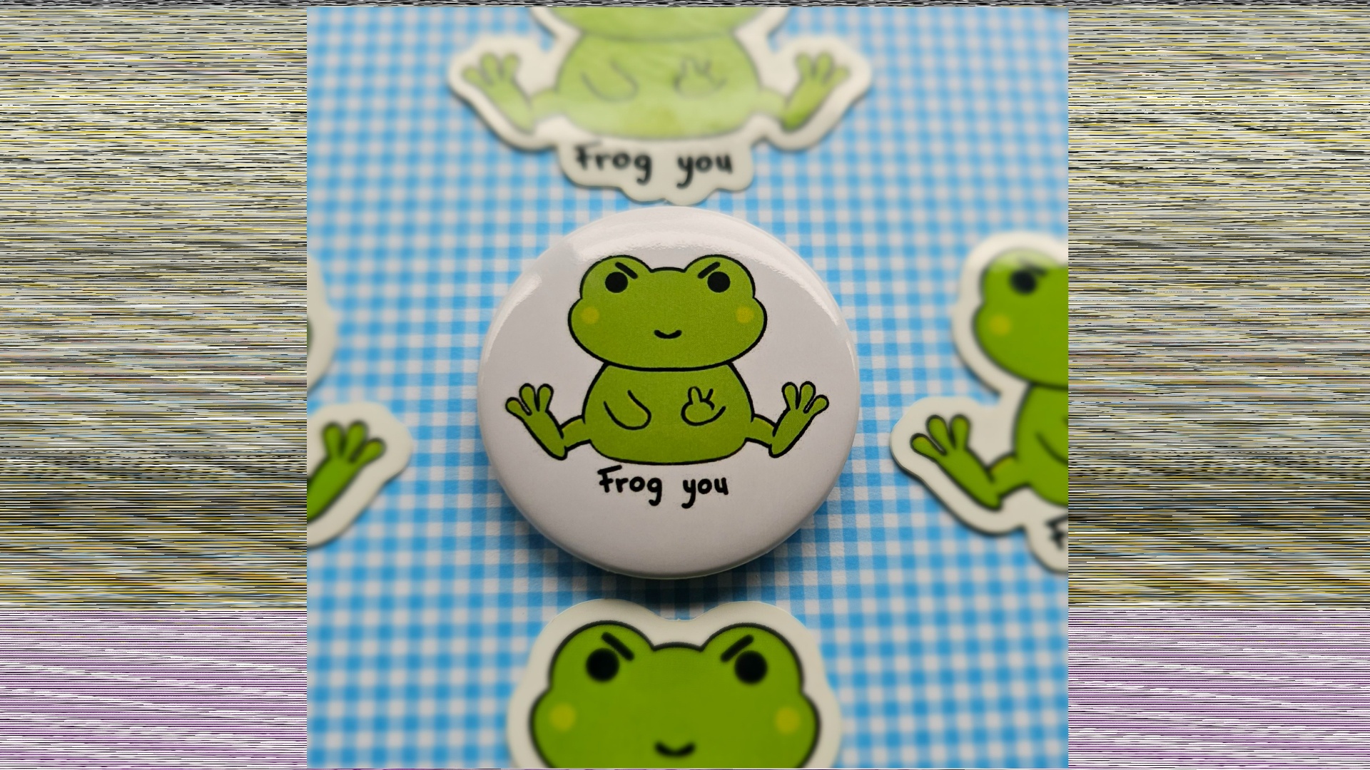 Frog you button - Heroes Made in Asia NL
