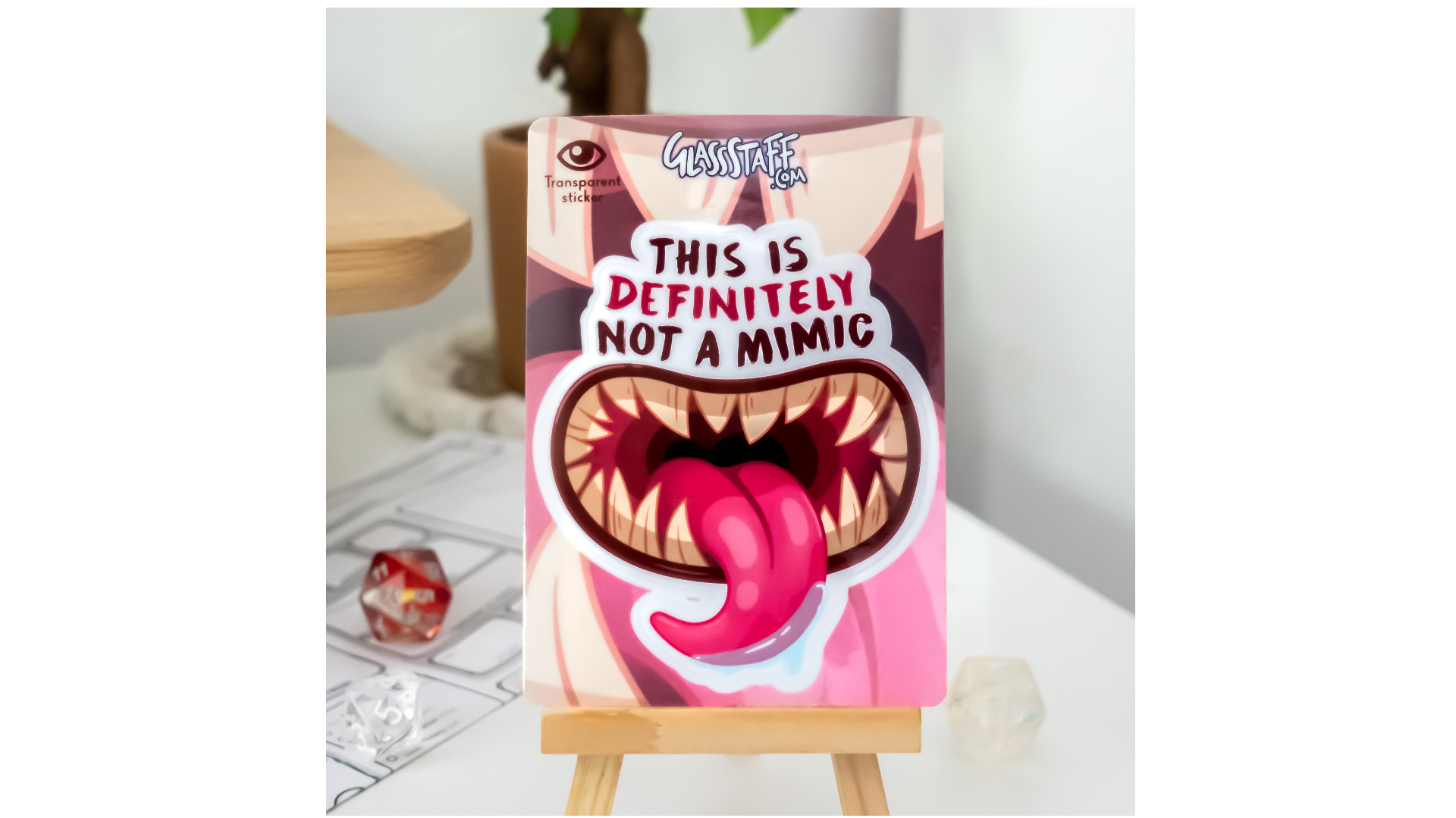 Not a Mimic Sticker – Heroes Made in Asia NL