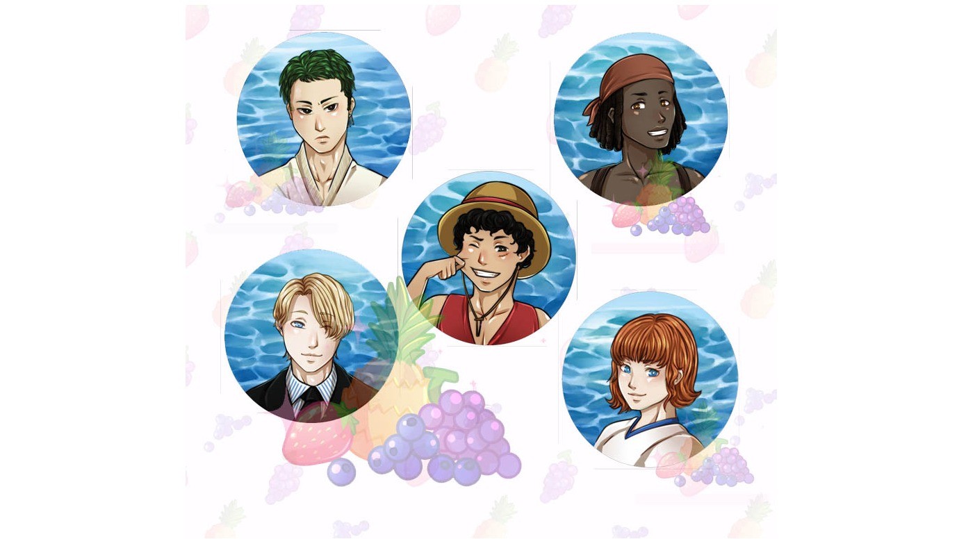 One Piece Live Action Buttons - Heroes Made in Asia NL