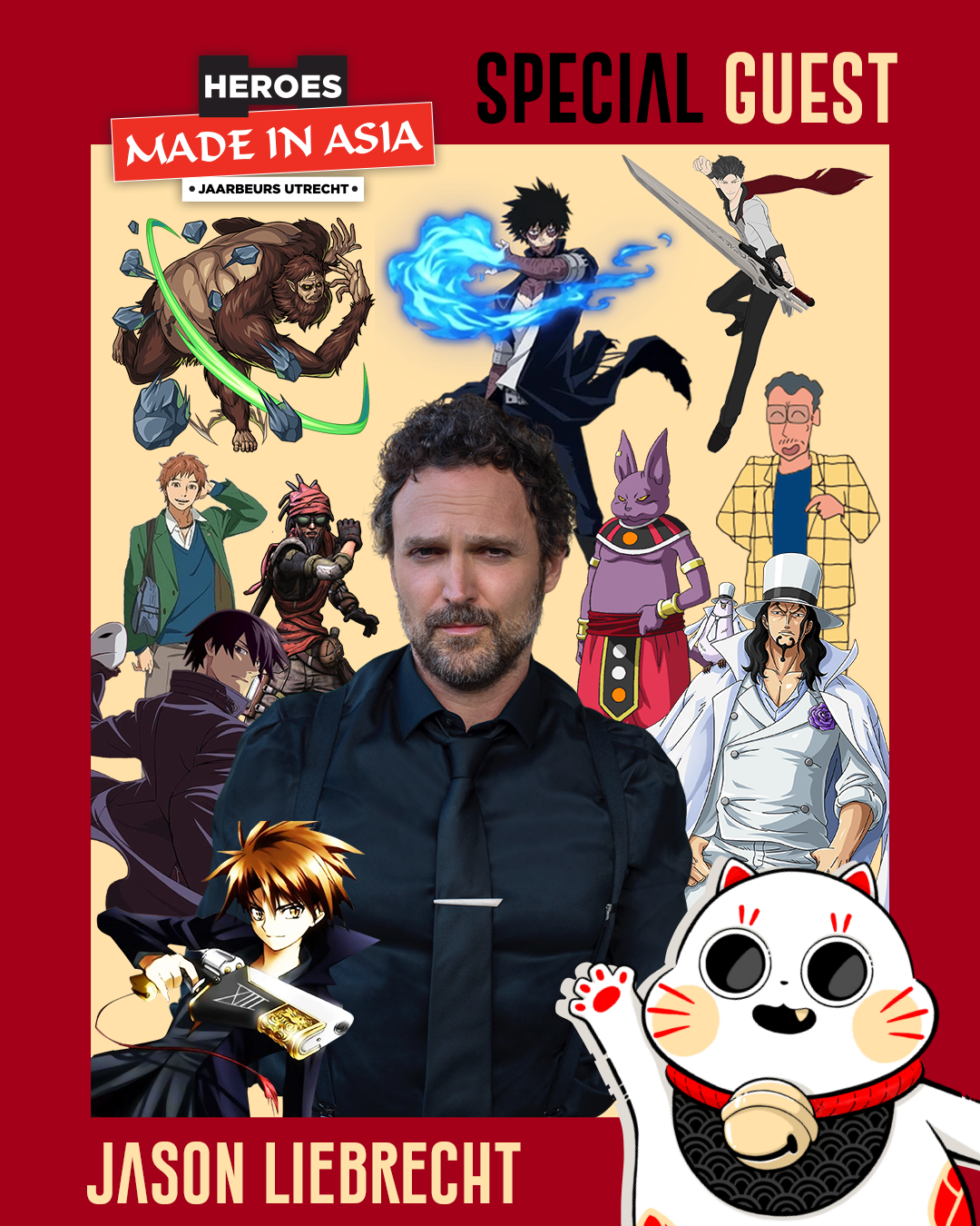 Meet voice actor Ernesto Jason Liebrecht during Heroes Made in Asia
