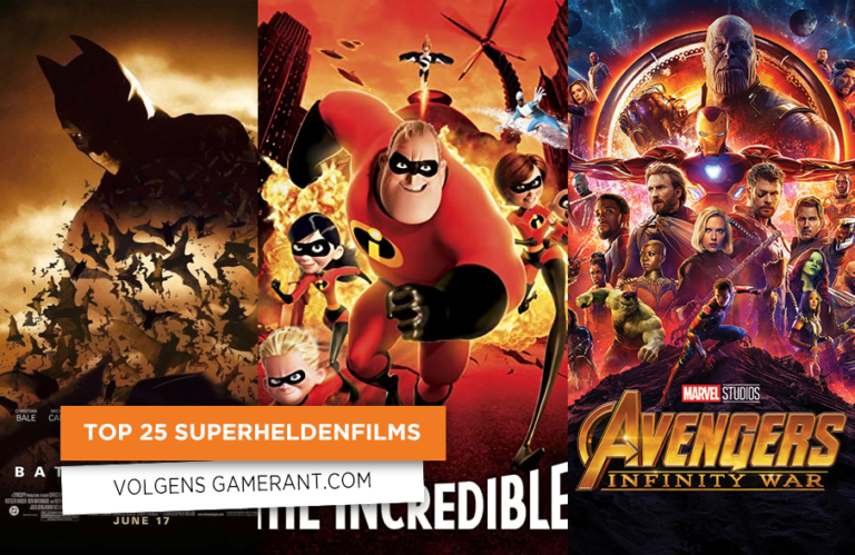 Hier zijn de top 25 beste superheldenfilms om dit weekend te gaan kijken!