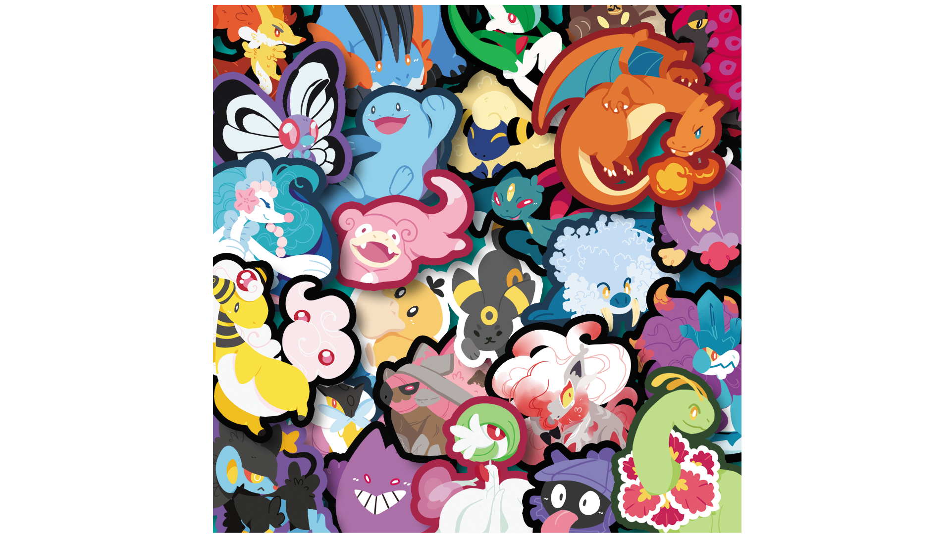 Pokemon Stickers – Heroes Dutch Comic Con