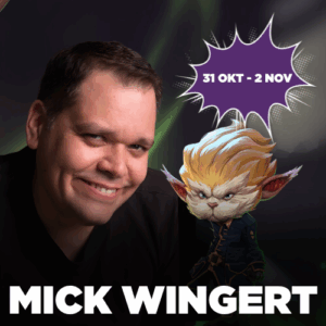 Mick Wingert - Comic Con Stockholm Winter