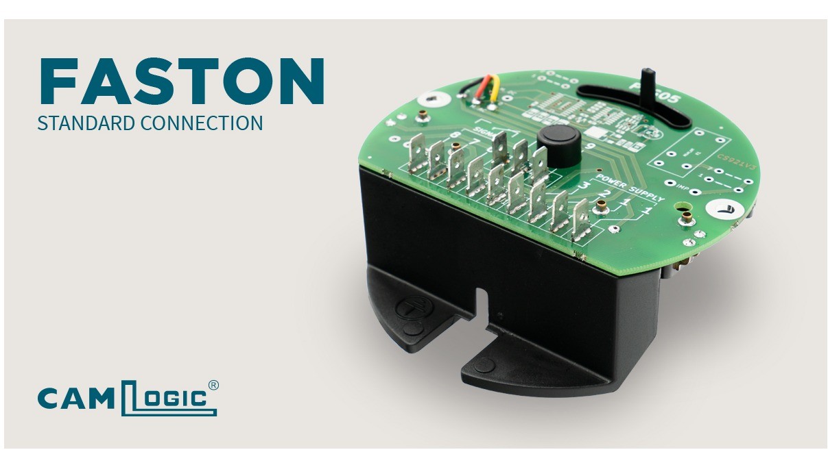 Faston, screw and spring terminals: 3 terminal blocks for CAMLogic ...