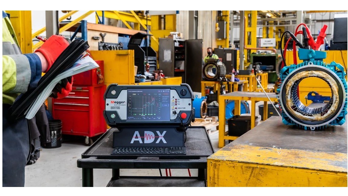 Megger ADX motor analyzer – Industrie & Maintenance