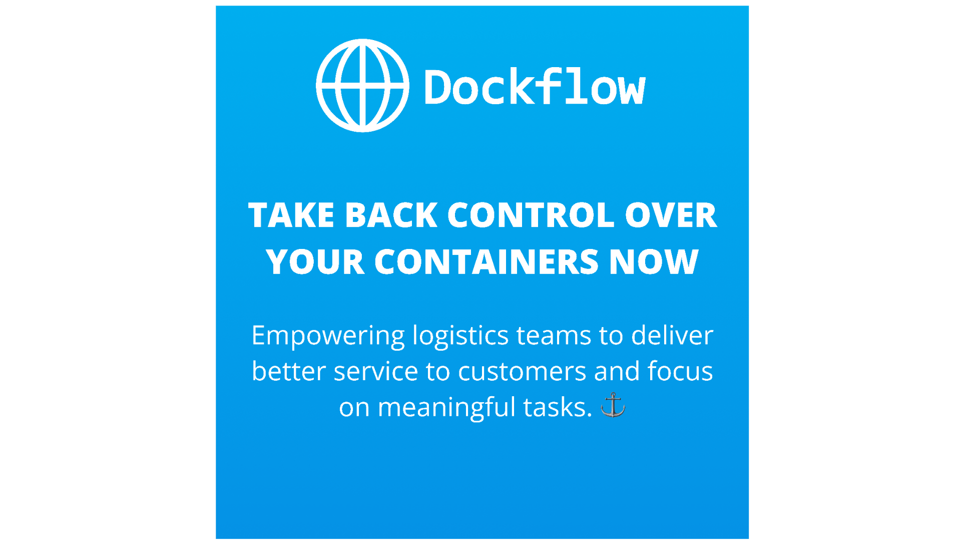 The worlds first logistics enablement platform – Transport & Logistics