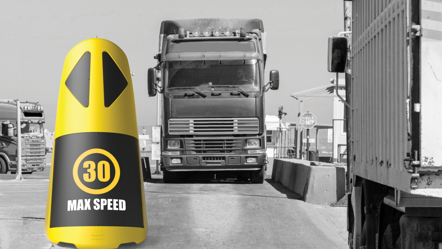 BOPLAN® Safety Totem – Polymer safety cone for optimal protection and ...