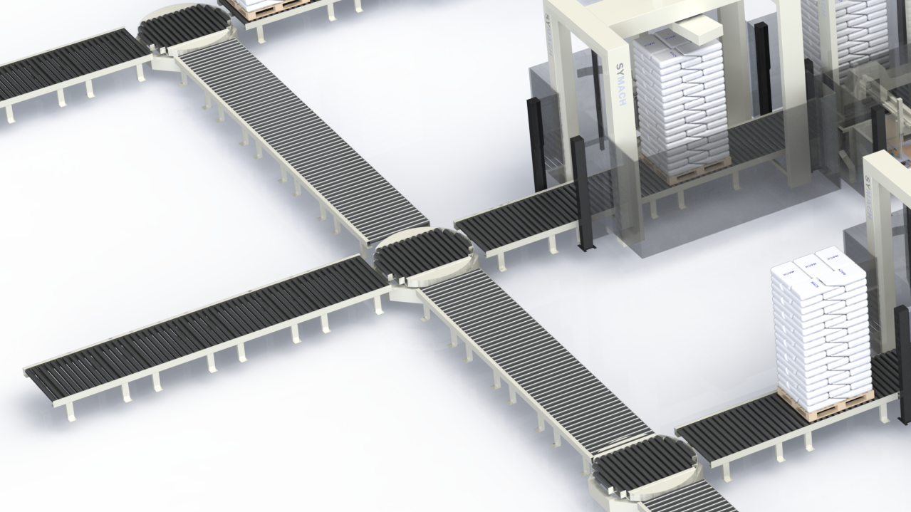 Pallet Transport – Roller conveyors – Chain conveyors -Belt conveyors ...