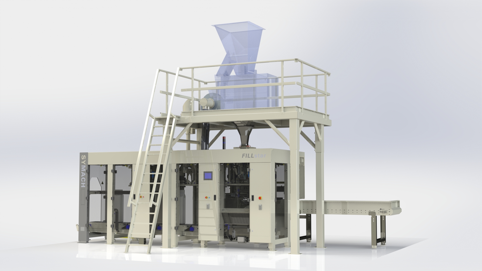 FILLstar bag filling system – Solids Rotterdam