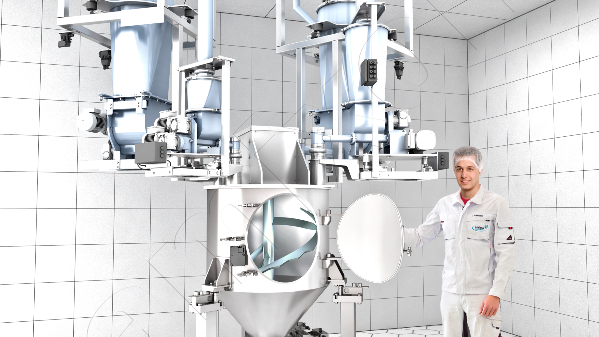 Continuous mixer – Solids Rotterdam