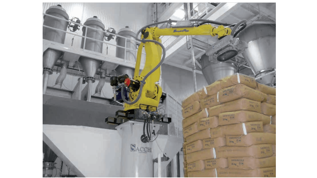 SmartPick automatic debagging & recipe preparation – Solids Rotterdam