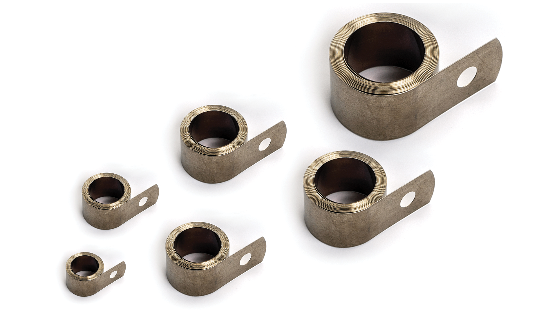 Constan Force springs made of stainless flat rolled steel – FMB Messe EN