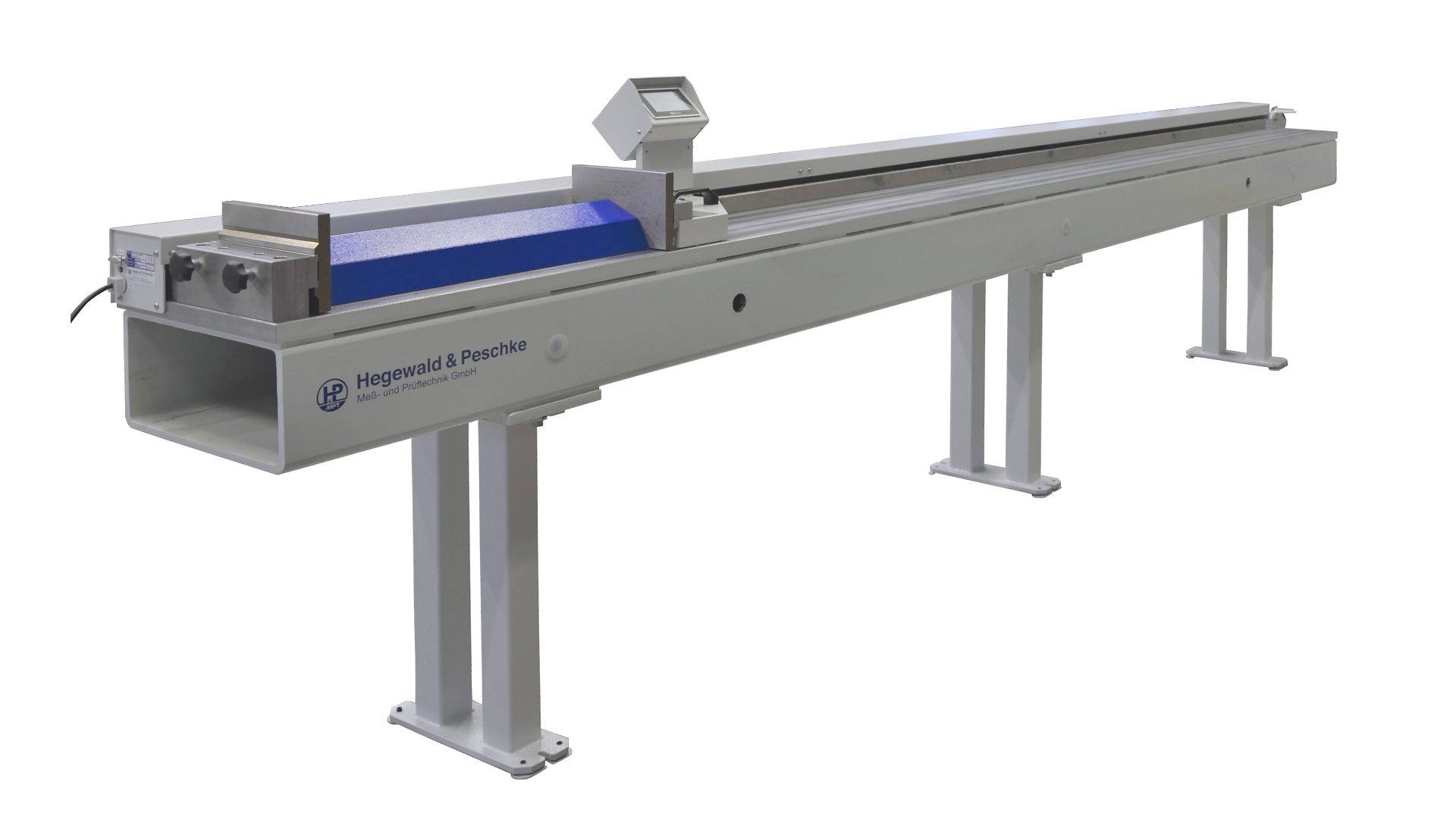 High-precision length measurement for heavy workpieces in rough ...