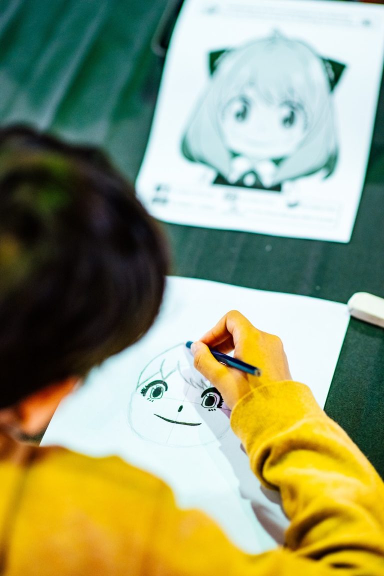 Manga drawing class!