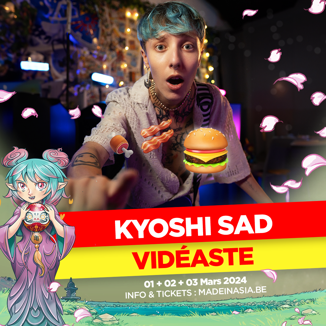 Les invités YouPlay - Made in Asia | Brussels Expo