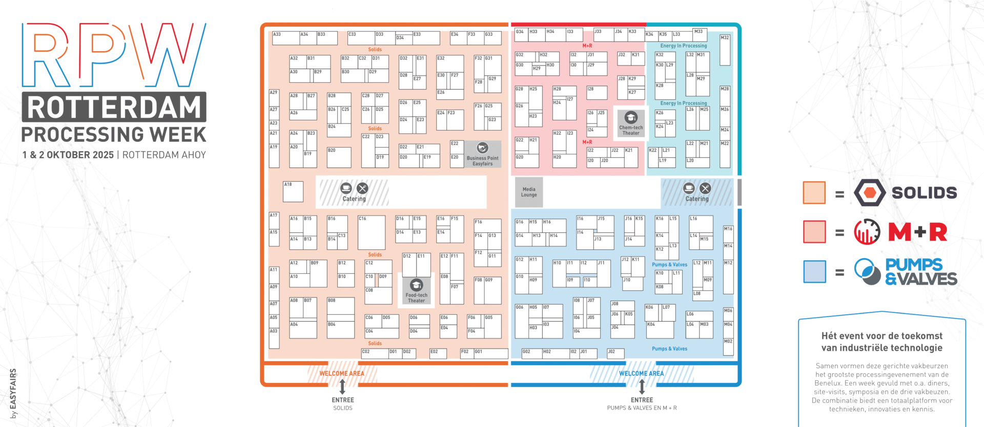 Plattegrond Rotterdam Processing Week | 4 & 5 oktober 2023