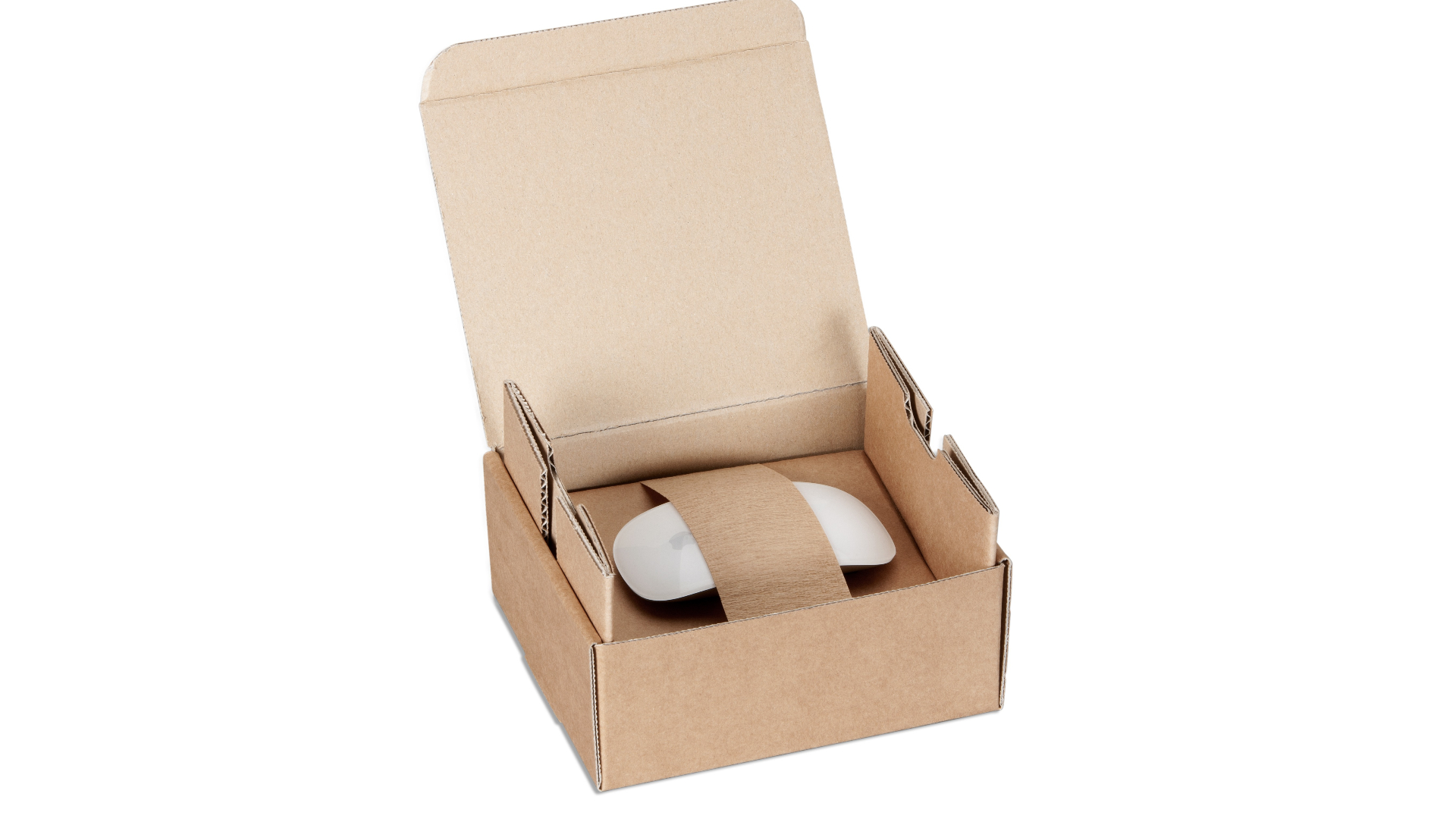Paper clamping packaging – EMPACK Messe DE