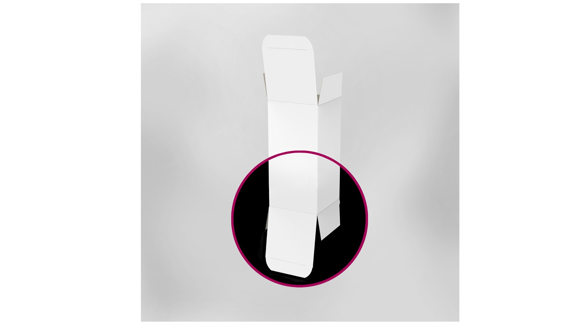 Folding box with tuck-in flaps at both sides – EMPACK Messe DE