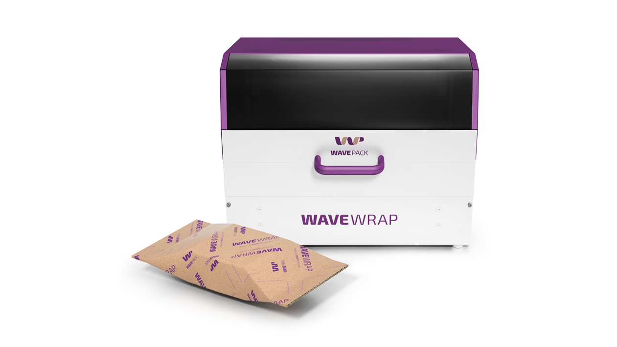 WaveWrap® shipping packaging for small products – EMPACK Messe DE