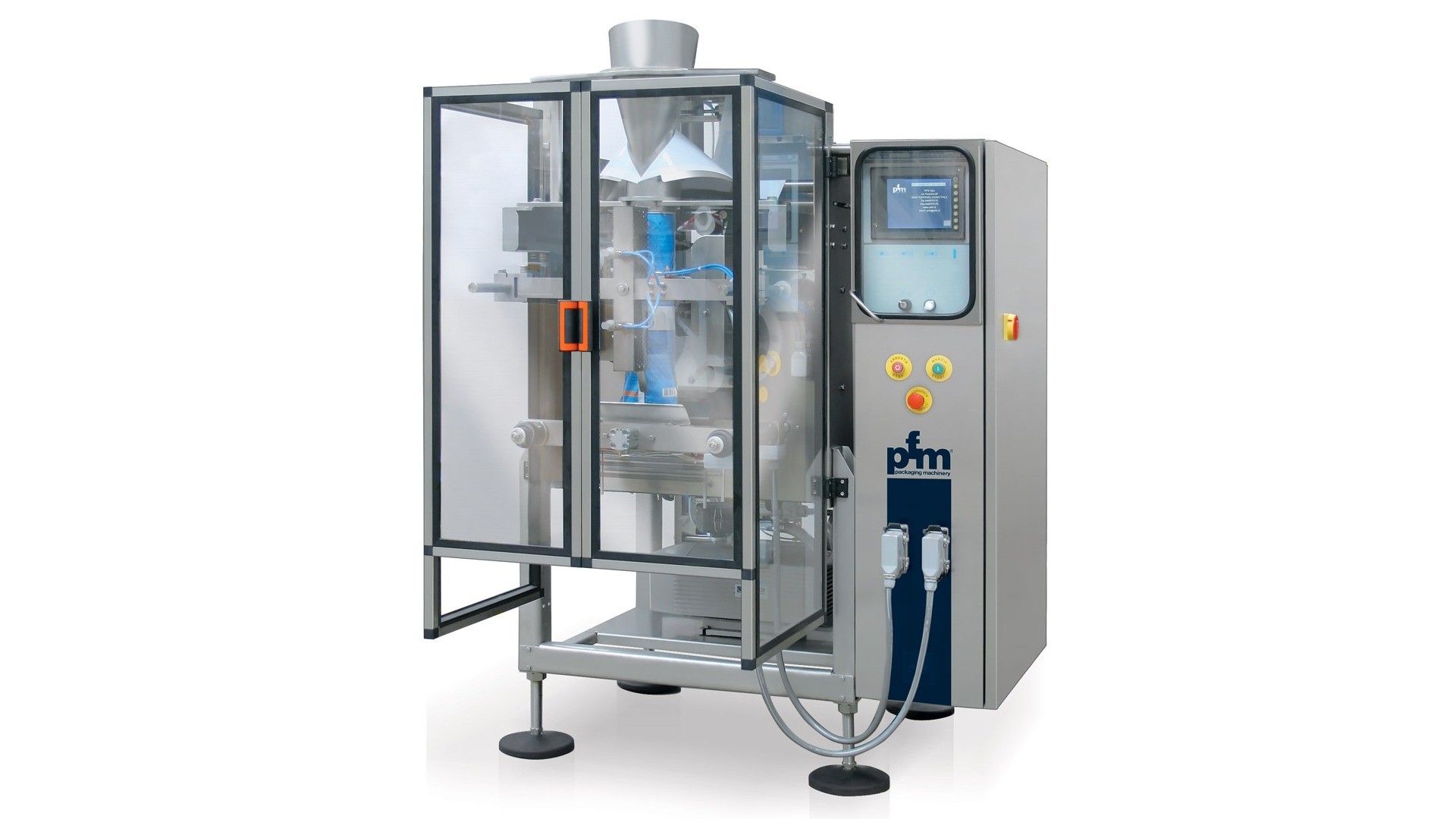 Horizontal flow pack machine PFM Zenith – EMPACK Messe DE