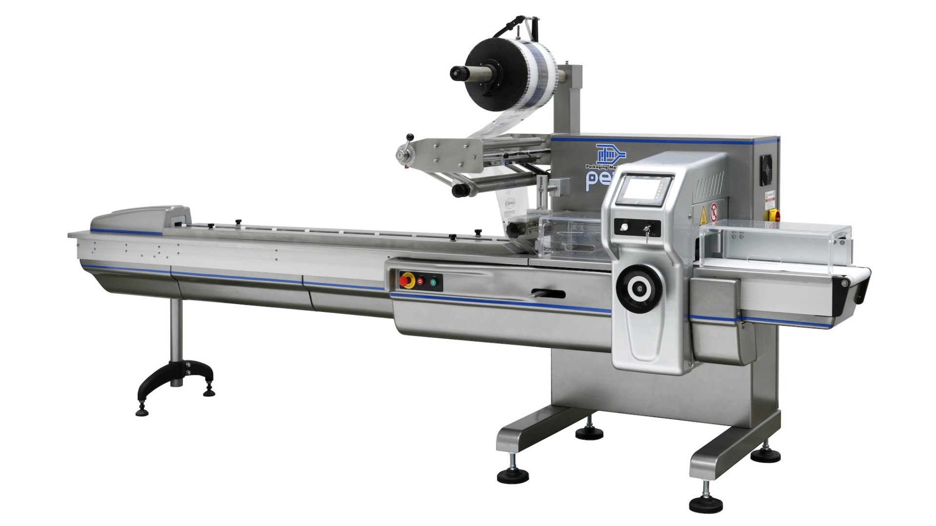 Horizontal flow pack machine PFM Pearl Servo – EMPACK Messe DE