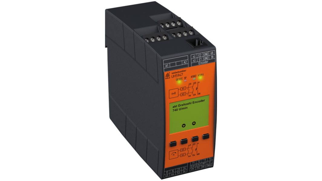 Speed and standstill monitor UH 5947 – All About Automation