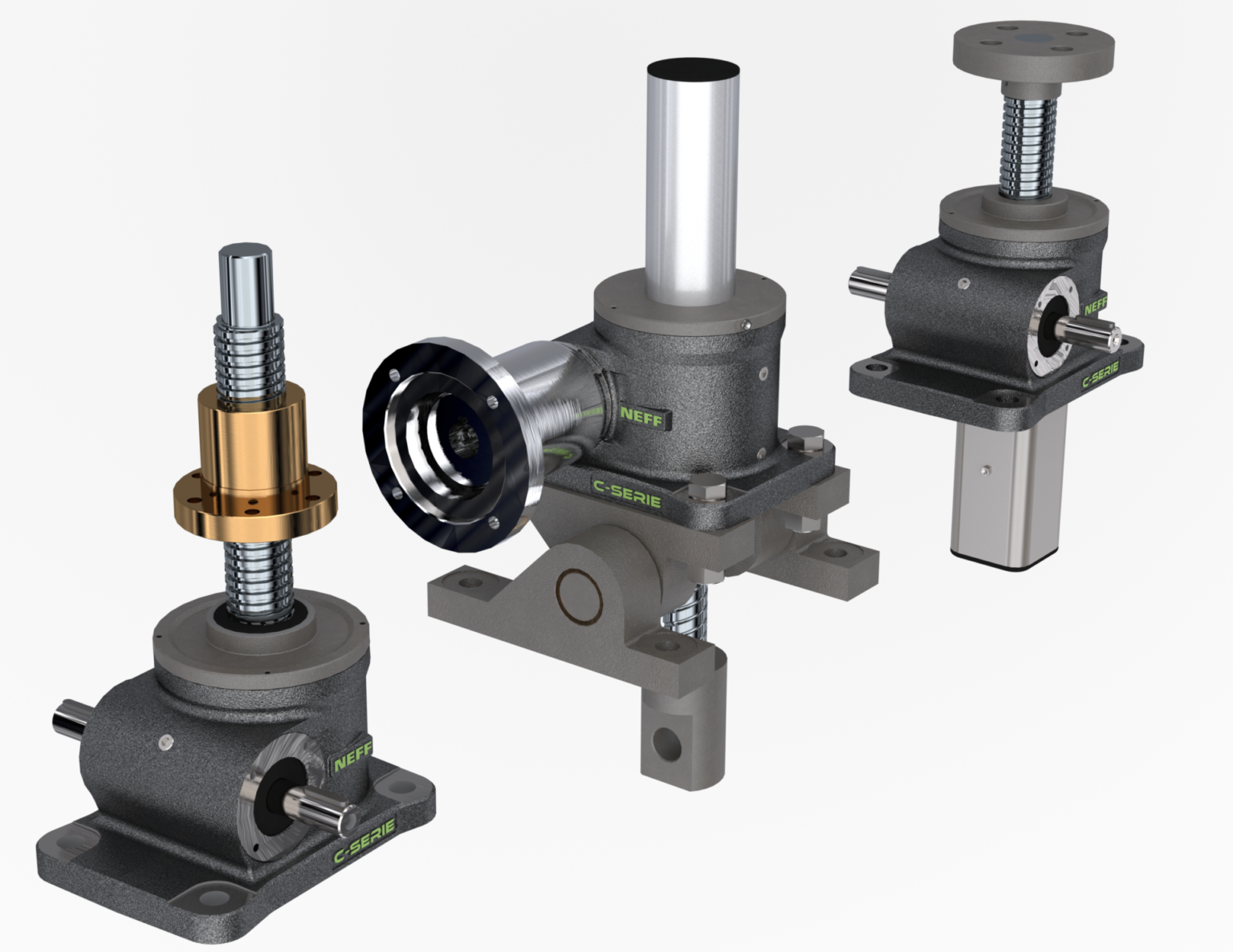 Screw Jacks M/J-Series – All About Automation