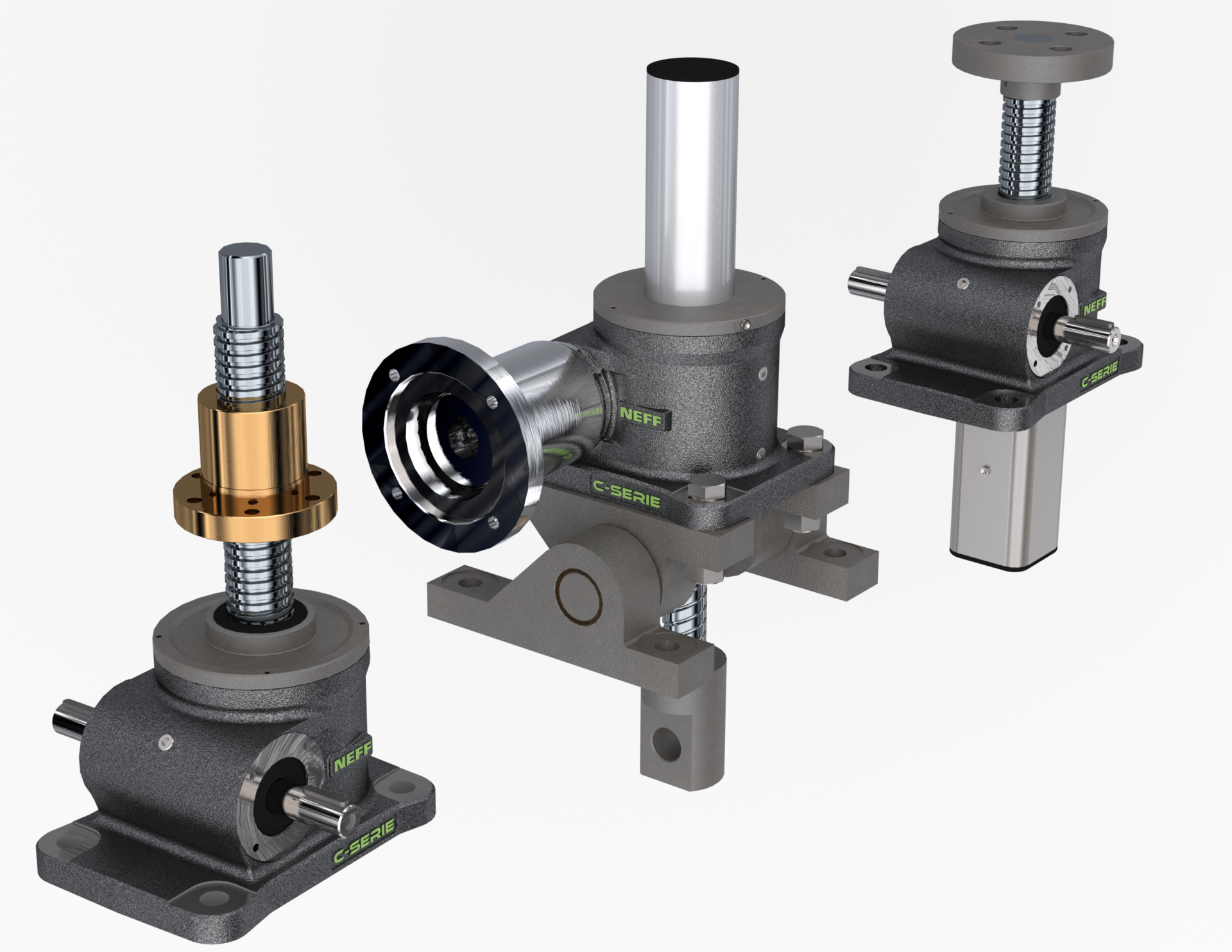 High performance screw jacks C-Serie – All About Automation