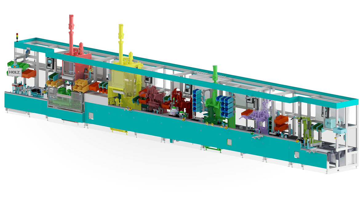 Gearbox assembly and testing line [Automotive] – All About Automation