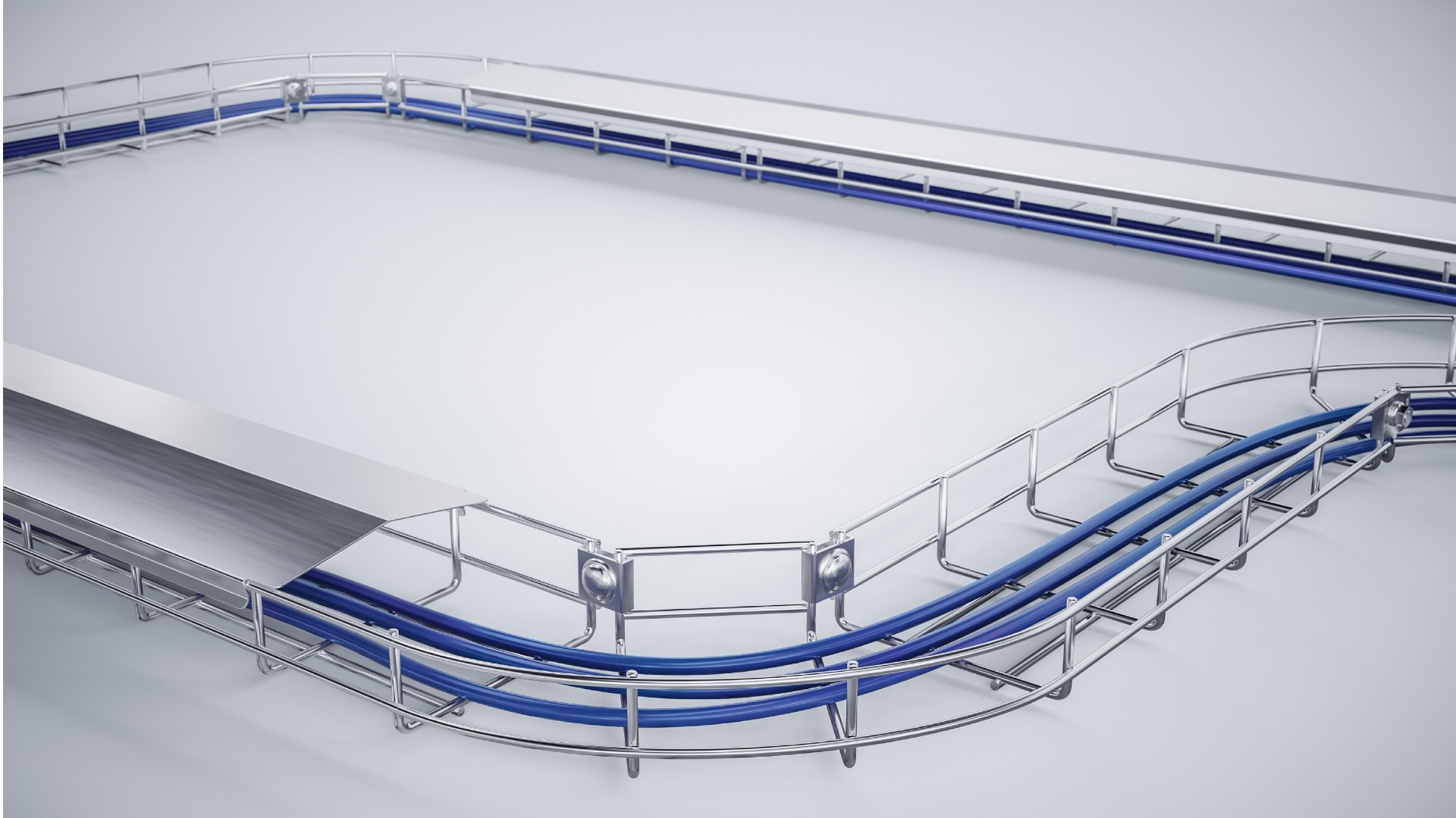 Wire-tray trunking – All About Automation