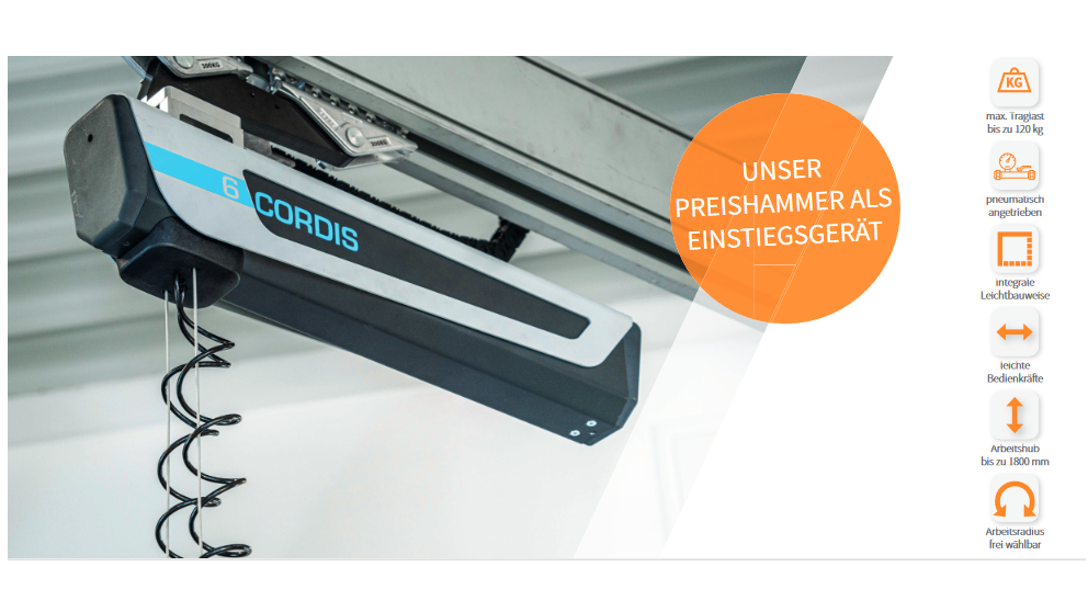 CORDIS rope balancer – All About Automation