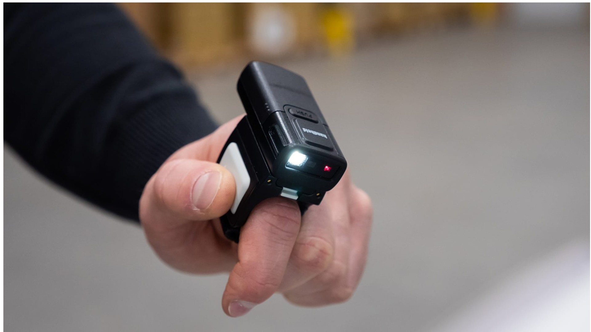 RS60 Ring Scanner Wearable Scanner für freie Hände – Intralogistik Messen