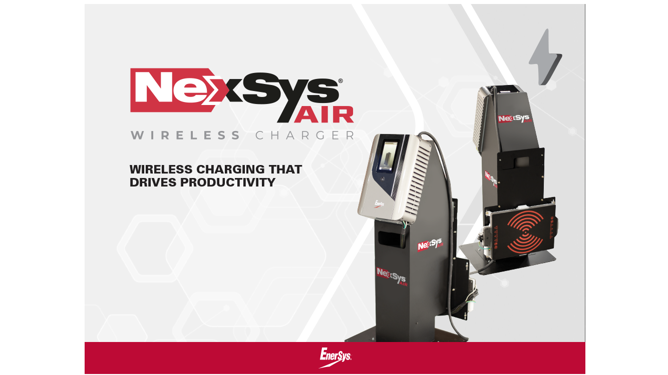NexSys Air kabelloses Laden – Intralogistik Messen