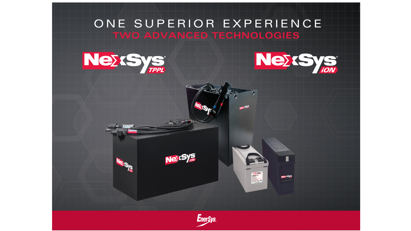 NexSys Batterien und Blöcke – Intralogistik Messen