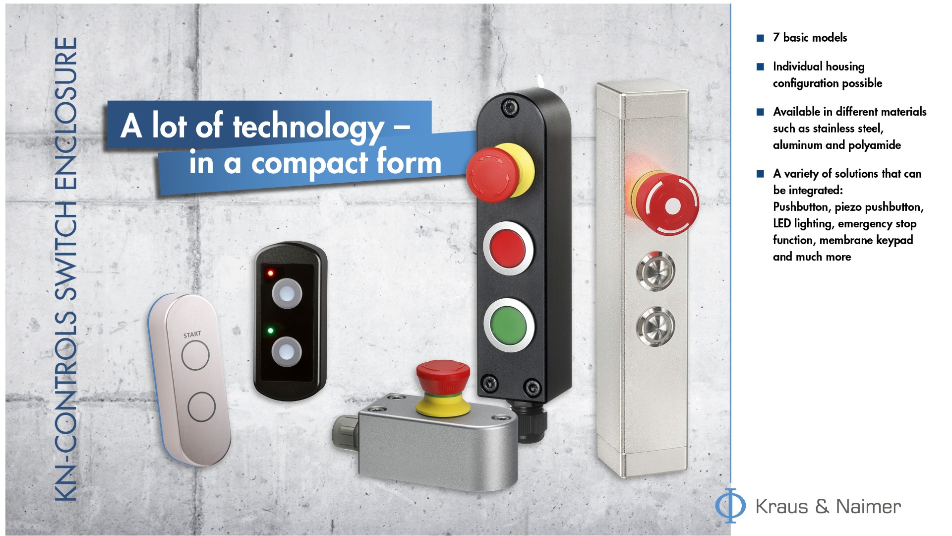 KN Controls funktional switch enclosures – All About Automation Chemnitz