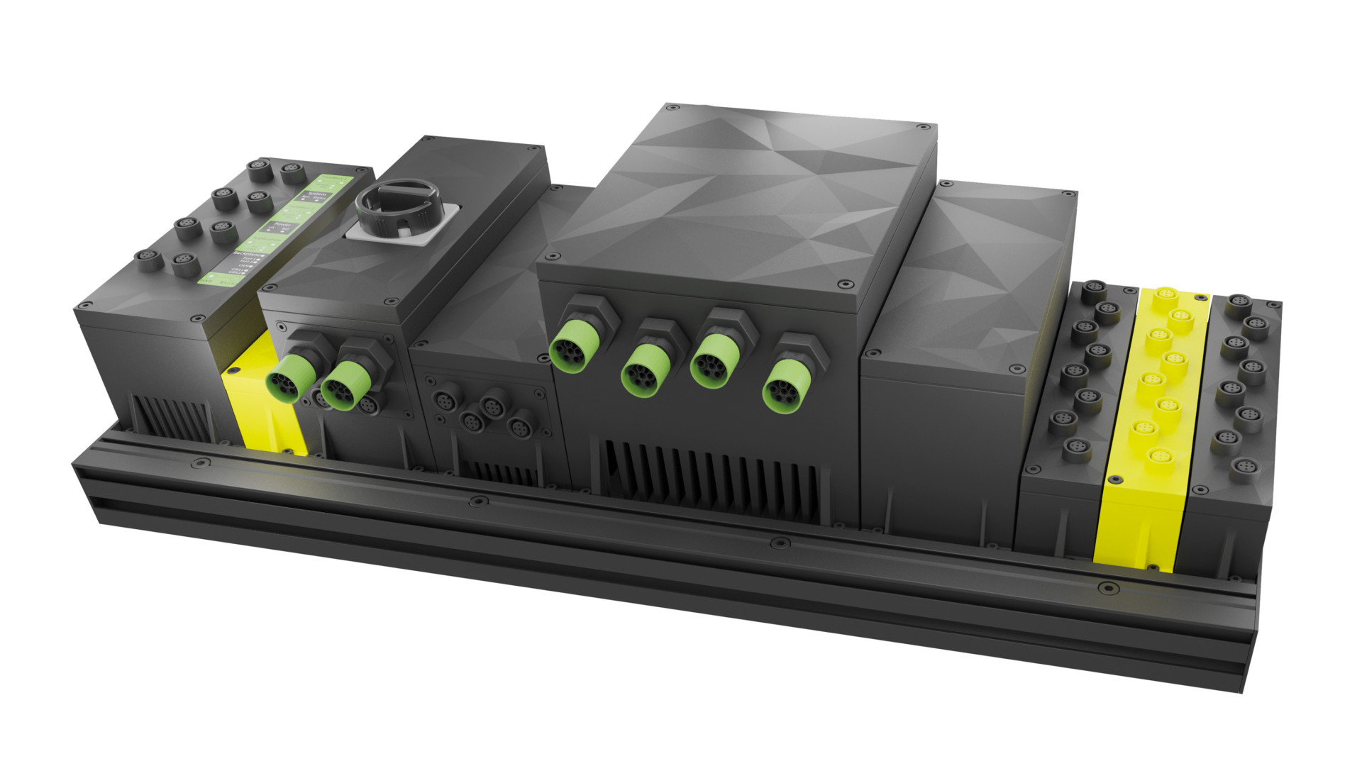 Decentralized automation – zero cabinet – All About Automation Düsseldorf