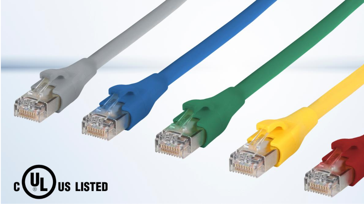 Patch cables for industrial environments with cULus application in ...